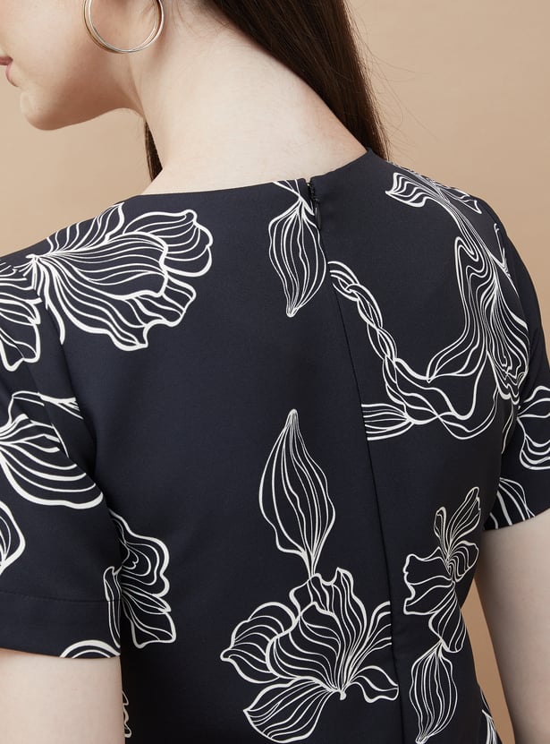 Buy CODE CLASSIC Floral Printed A-line Dress from Code Classic at just ...