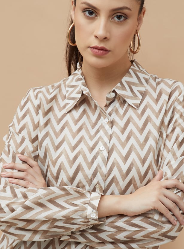 Buy CODE CLASSIC Printed Regular Fit Shirt from Code Classic at just ...