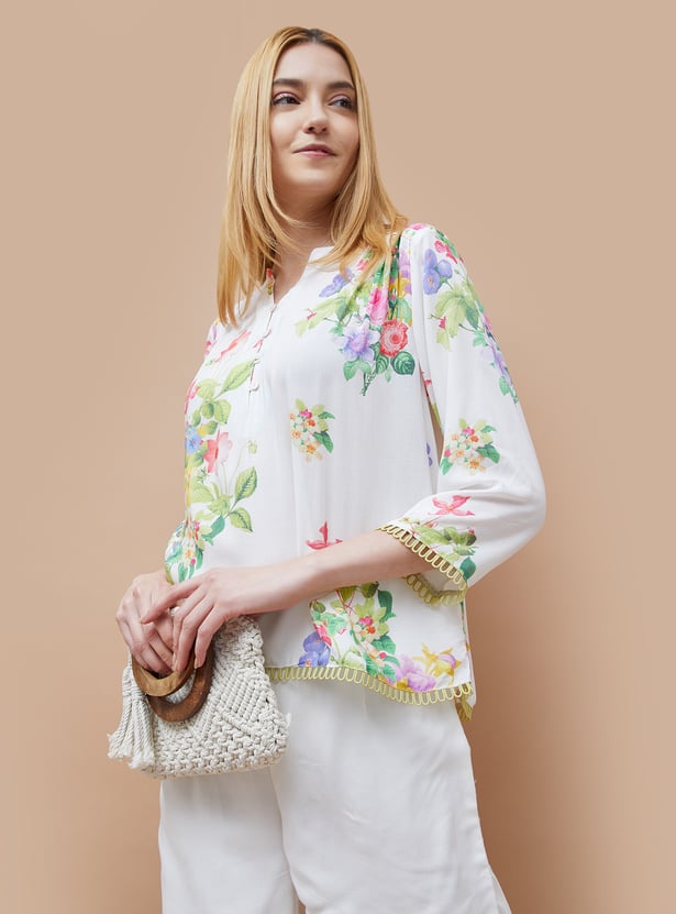 Buy COLOUR ME Floral Print Tunic from Colour Me by Melange at just INR ...