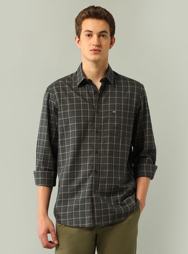 Buy ARROW SPORT Checked Slim Fit Shirt from Arrow Sport at just INR 2499.0