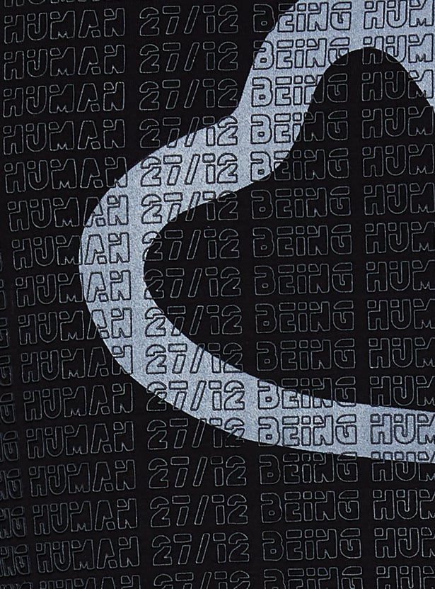 Buy BEING HUMAN Logo Print T-shirt from Being Human at just INR 1499.0