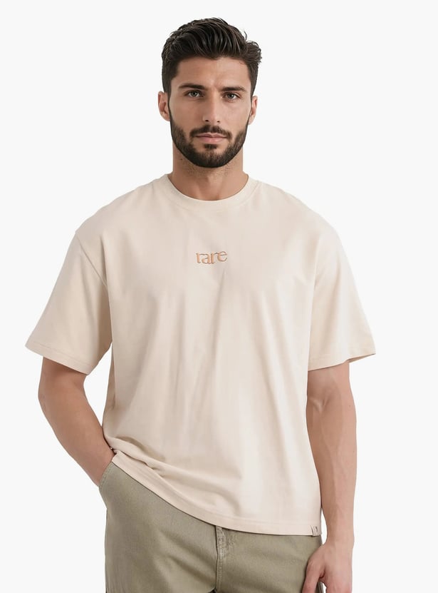 Buy RARE RABBIT Back Print Oversized T-shirt from Rare Rabbit at just ...