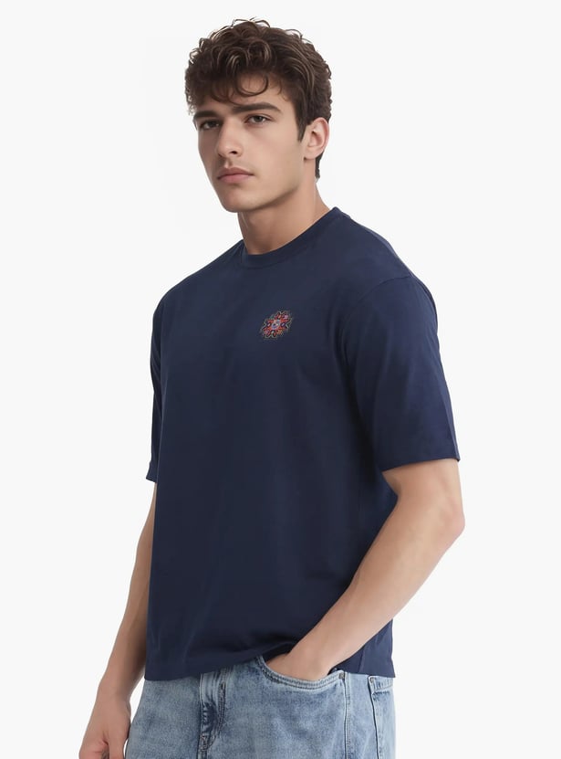 Buy RARE RABBIT Back Print Oversized T-shirt from Rare Rabbit at just ...