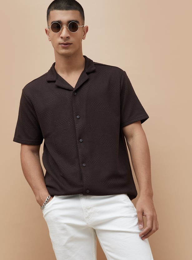 Buy FORCA NXT Knitted Shirt from Forca at just INR 1499.0