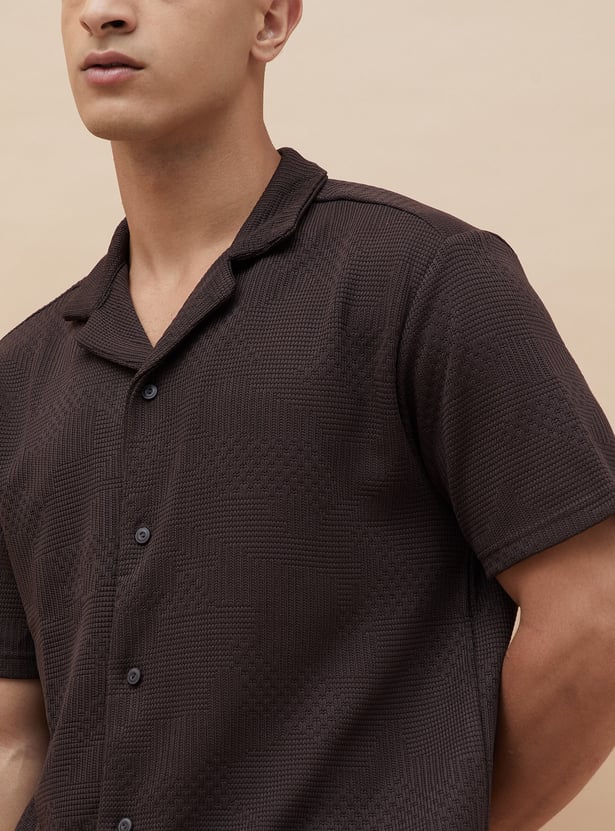 Buy FORCA NXT Knitted Shirt from Forca at just INR 1499.0
