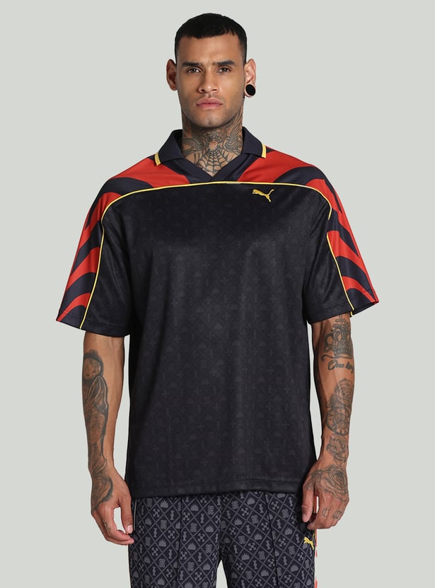 Buy PUMA Road To Unity Football Jersey Johnny Collar T-shirt from PUMA ...