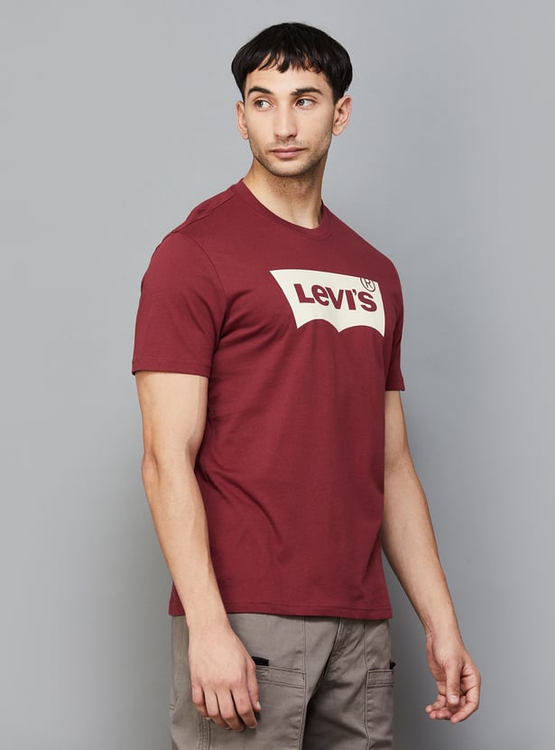 Buy LEVI'S Brand Print T-shirt from Levi's at just INR 999.0