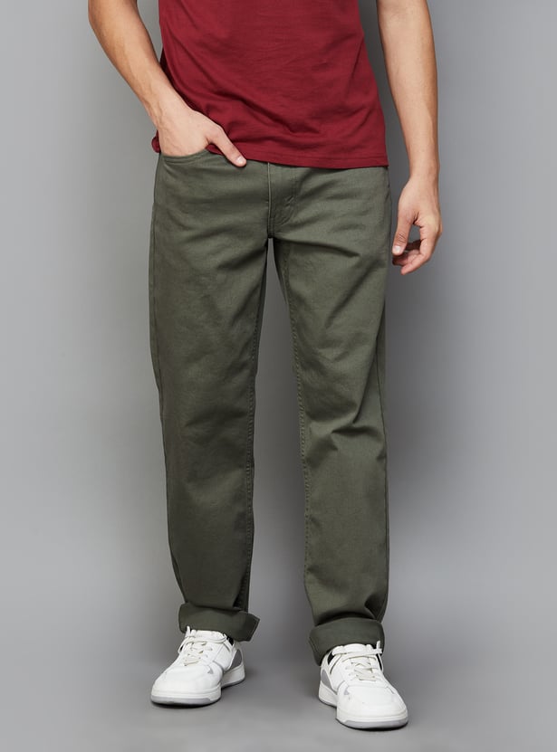 Buy LEVI'S Solid Comfort Fit Jeans from Levi's at just INR 3889.0