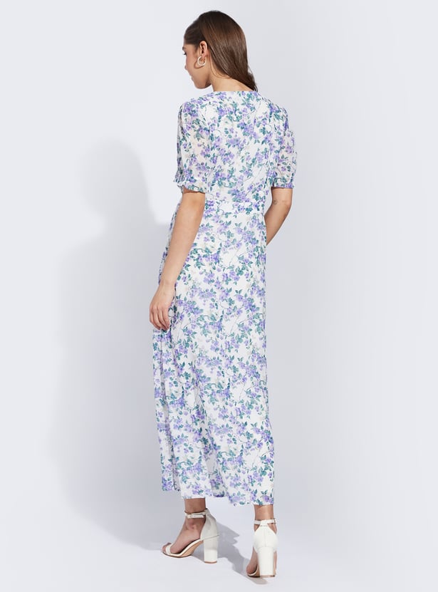 Buy LATIN QUARTERS Floral Print Maxi Dress from Latin Quarters at just ...