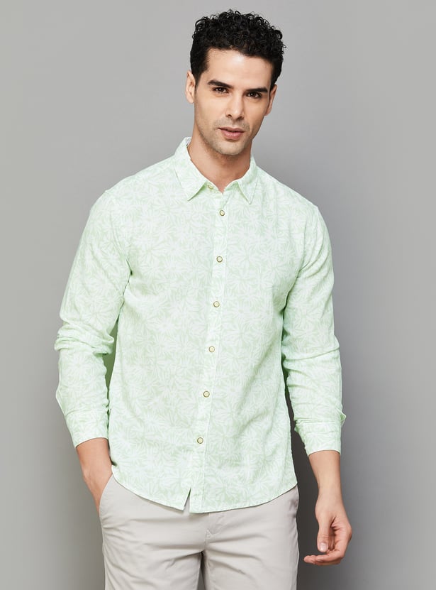 Buy PEPE JEANS Printed Regular Fit Shirt from Pepe Jeans at just INR 2799.0