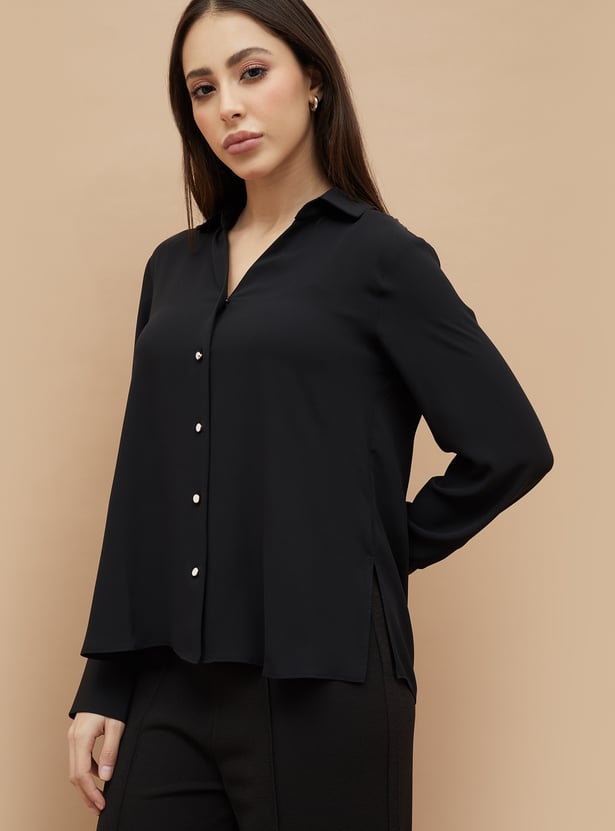 Buy CODE Solid Regular Fit Shirt from CODE at just INR 1799.0