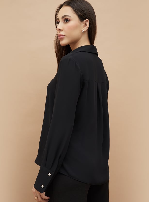 Buy CODE Solid Regular Fit Shirt from CODE at just INR 1799.0