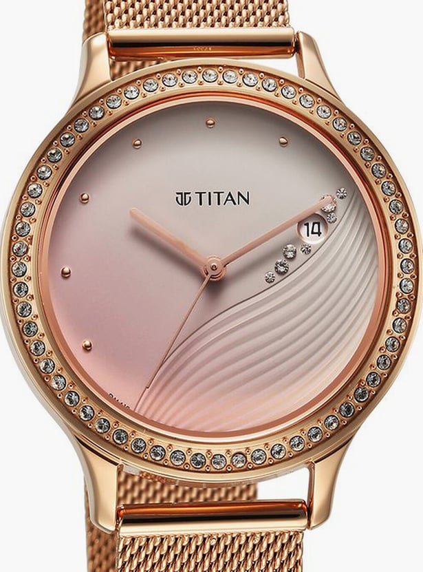 Buy TITAN Purple Glam It Up Analog Watch - NT2634WM05 from Titan at ...