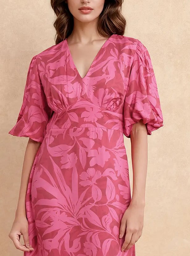 Buy RAREISM Floral Printed Maxi Dress from Rareism at just INR 5499.0