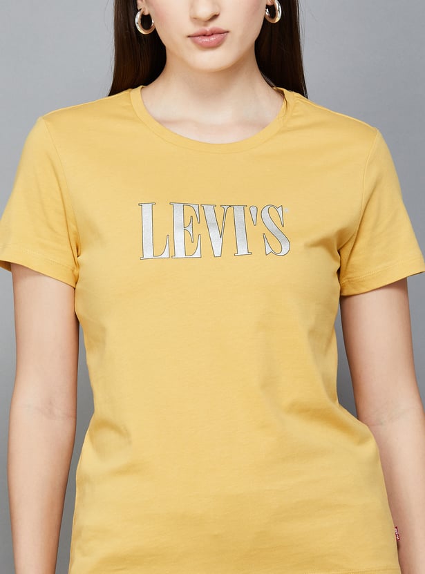 Buy LEVI'S Brand Print T-shirt from Levi's at just INR 1299.0