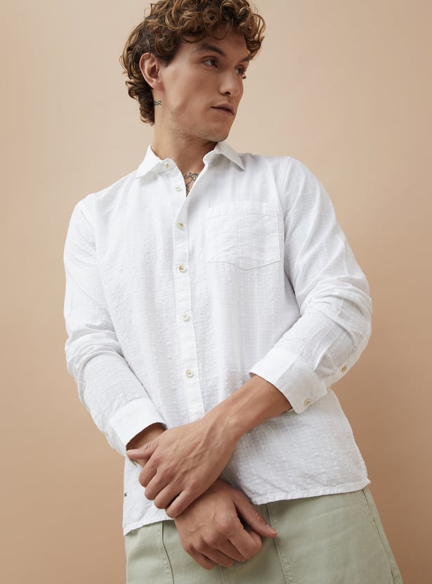 Buy FORCA Woven Regular Fit Shirt from Forca at just INR 1299.0