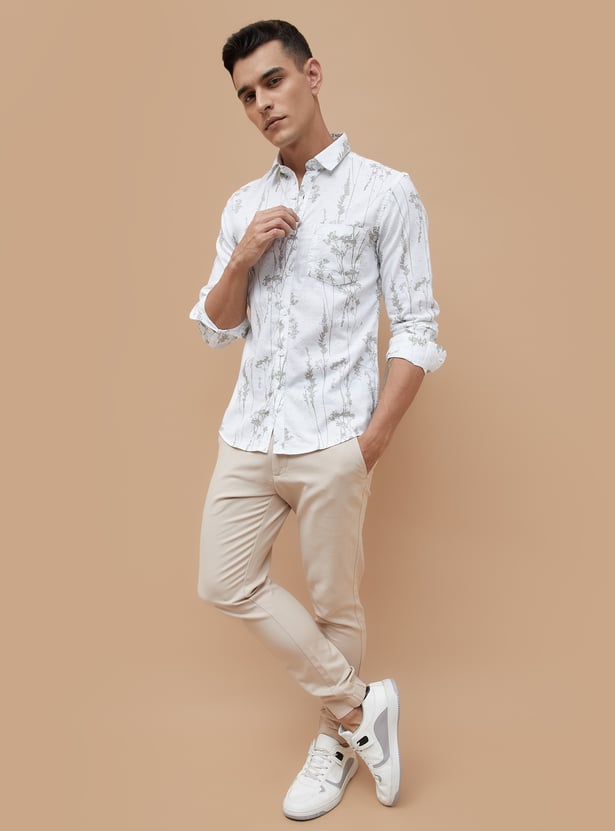 Buy CODE Printed Regular Fit Casual Shirt from CODE at just INR 1499.0