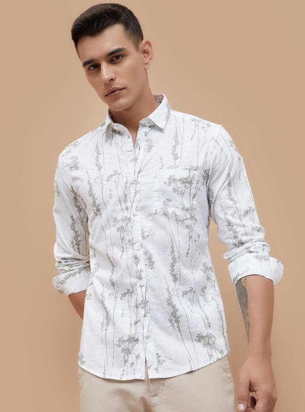 Buy CODE Printed Regular Fit Casual Shirt from CODE at just INR 1499.0