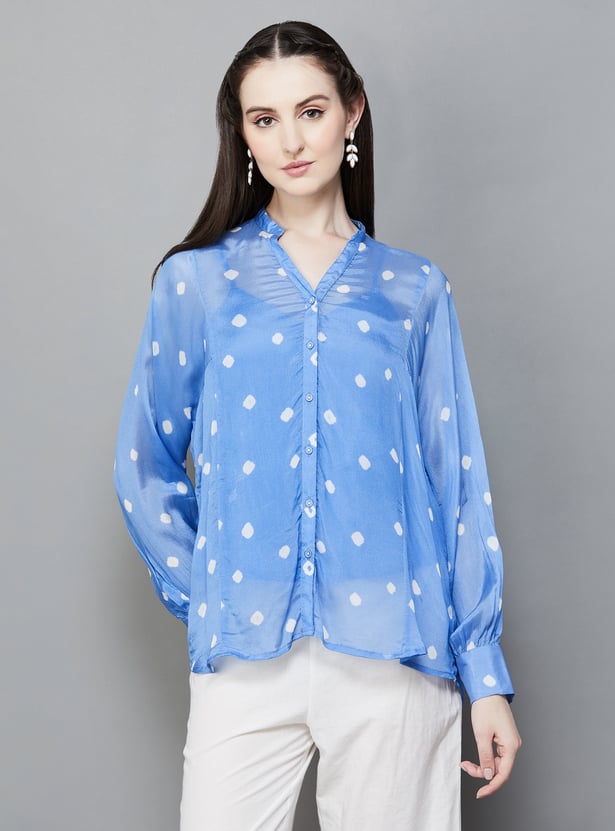 Buy BIBA Printed Top with Camisole from BIBA at just INR 1999.0