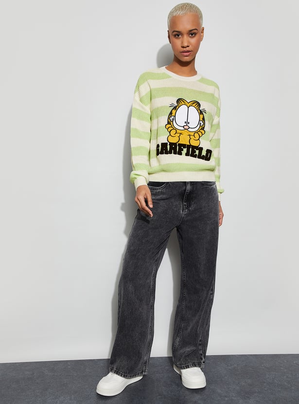 Buy GINGER Garfield Sweater from Ginger at just INR 1299.0