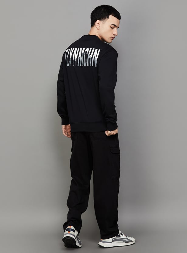 Buy FLYING MACHINE Printed Sweatshirt from Flying Machine at just INR ...