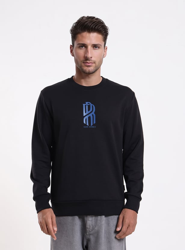 Buy RARE RABBIT Logo Print Sweatshirt from Rare Rabbit at just INR 3299.0
