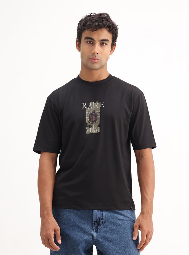 Buy RARE RABBIT Graphic Print T-shirt from Rare Rabbit at just INR 1799.0