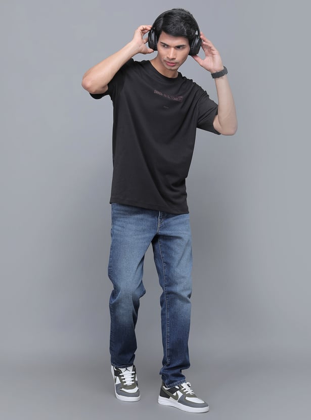 Buy SPYKAR Back Graphic Print T-shirt from Spykar at just INR 1799.0