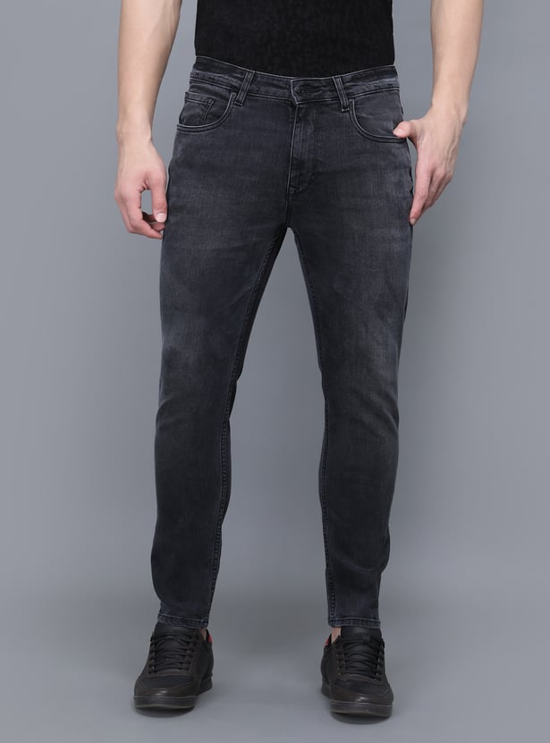 Buy LP JEANS Washed Slim Straight Jeans from LP Jeans at just INR 2999.0