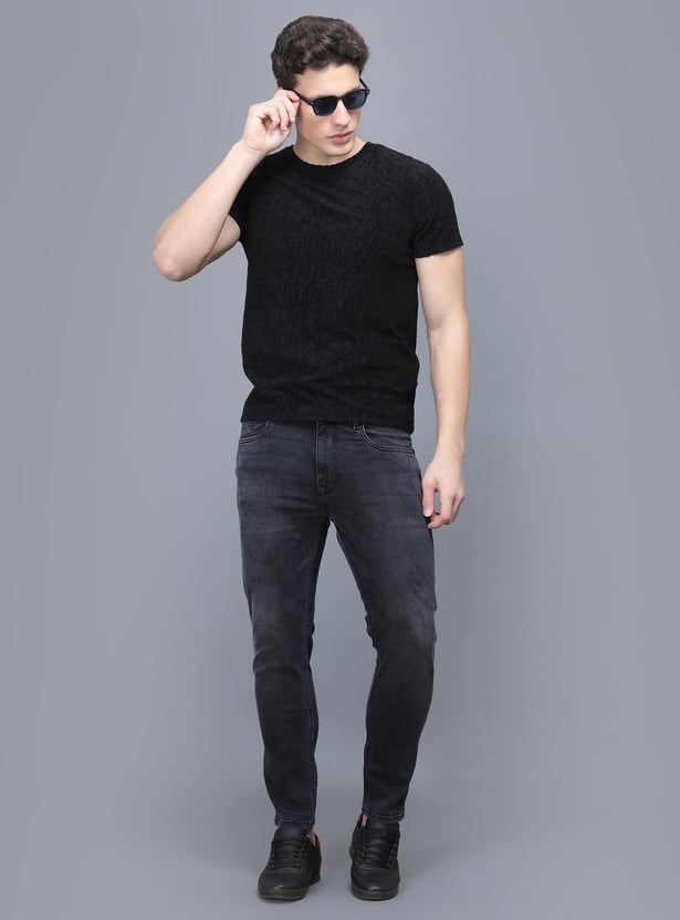Buy LP JEANS Washed Slim Straight Jeans from LP Jeans at just INR 2999.0