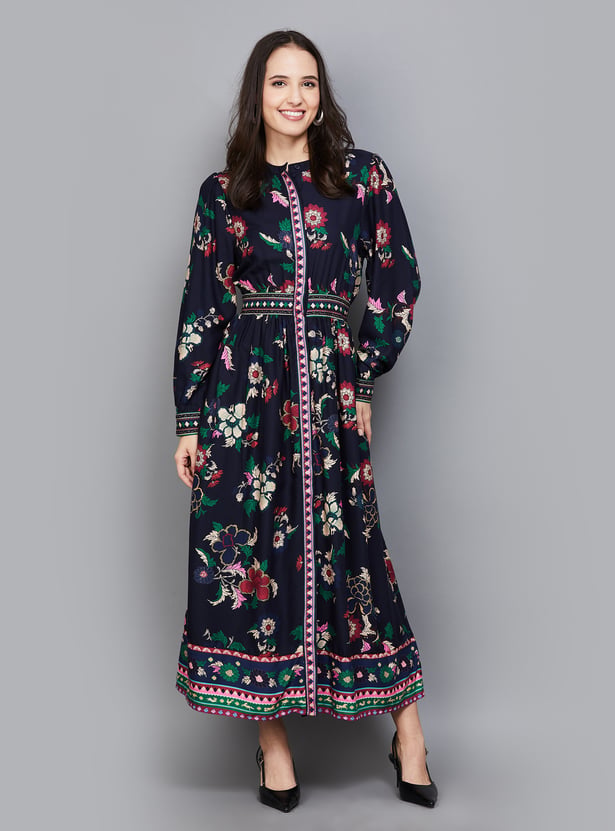 Buy VERO MODA Floral Print Maxi Dress from Vero Moda at just INR 5499.0