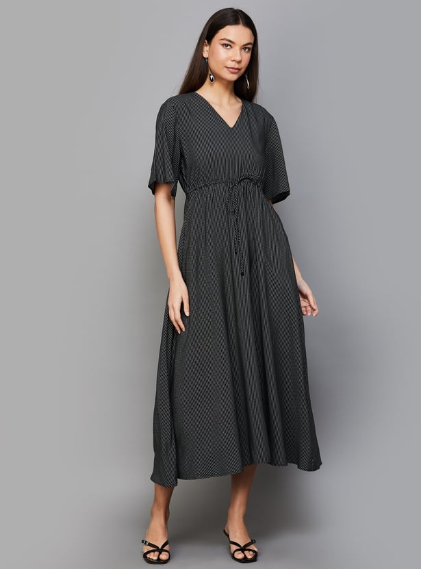 Buy RAREISM Printed Fit & Flare Dress from Rareism at just INR 2999.0