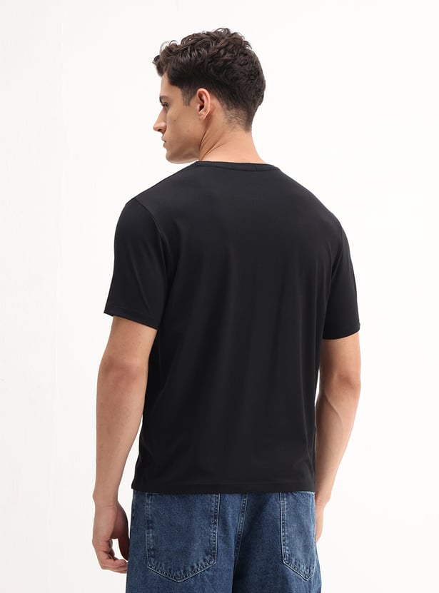 Buy RARE RABBIT Brand Print T-shirt from Rare Rabbit at just INR 1299.0