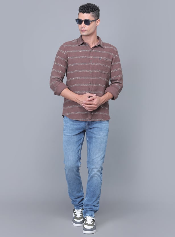 Buy ARROW SPORT Embellished Slim Fit Shirt from Arrow Sport at just INR ...