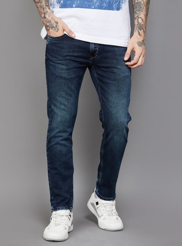 Buy LP JEANS Rinsed Slim Straight Jeans from LP Jeans at just INR 4529.0