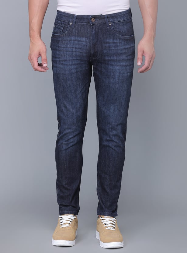 Buy LP JEANS Washed Slim Straight Jeans from LP Jeans at just INR 4845.0