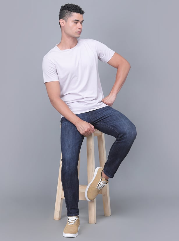 Buy LP JEANS Washed Slim Straight Jeans from LP Jeans at just INR 4845.0