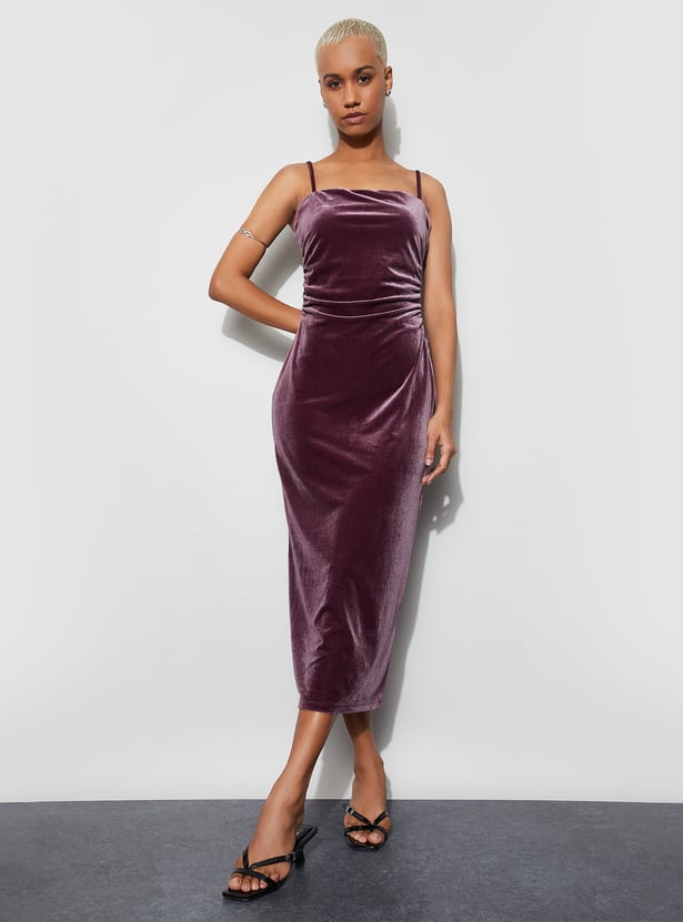 Buy GINGER Textured Bodycon Dress from Ginger at just INR 1699.0