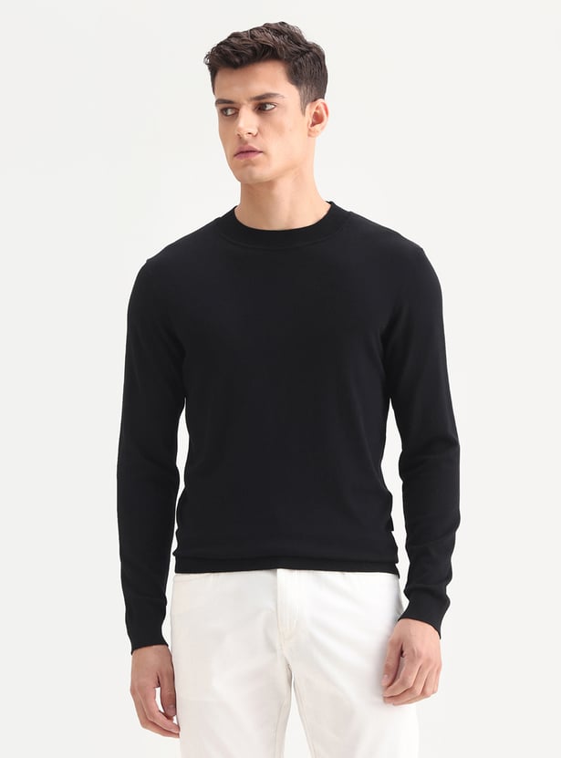 Buy RARE RABBIT Solid Sweater from Rare Rabbit at just INR 3299.0