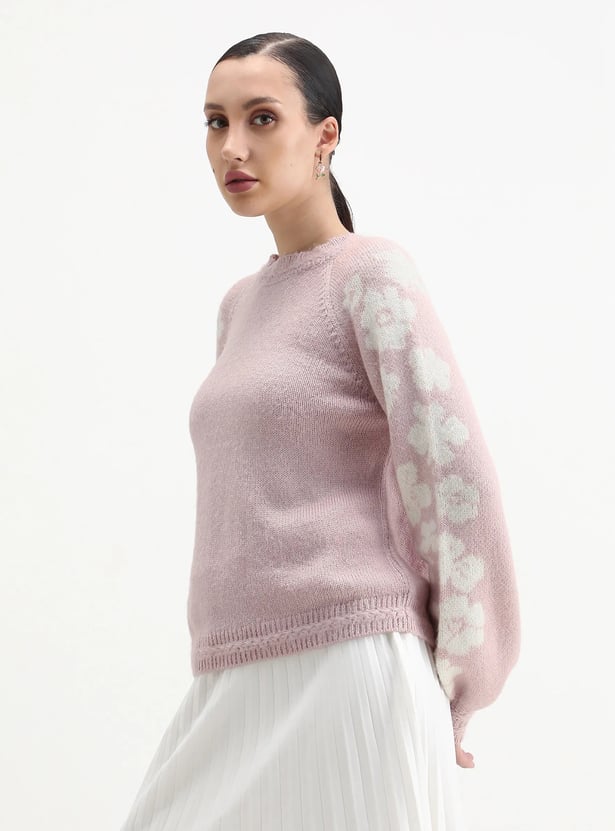 Buy RAREISM Knitted Sweater from Rareism at just INR 2999.0