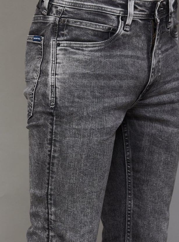 Buy LP JEANS Acidwashed Regular Tapered Jeans from LP Jeans at just INR ...