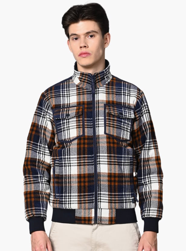 Buy KILLER Checked Jacket from Killer at just INR 5999.0