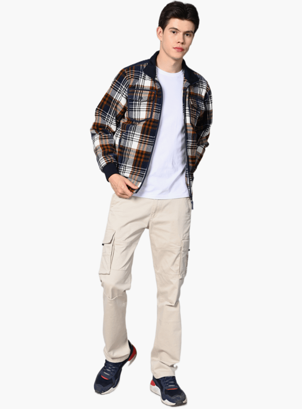 Buy KILLER Checked Jacket from Killer at just INR 5999.0