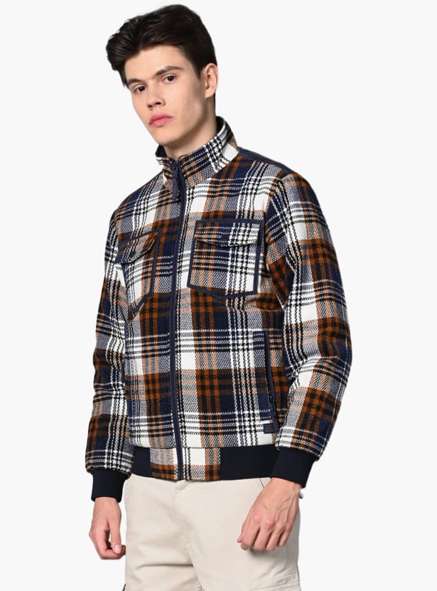 Buy KILLER Checked Jacket from Killer at just INR 5999.0