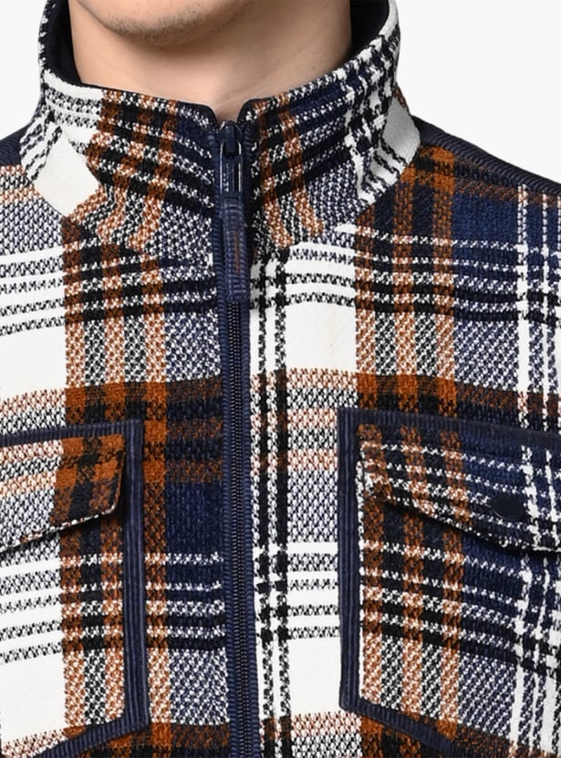 Buy KILLER Checked Jacket from Killer at just INR 5999.0