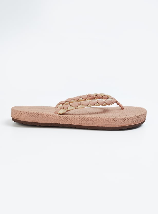 Buy Women Textured Flip Flops Online at just Rs. 399.0 - 1000013433935 ...