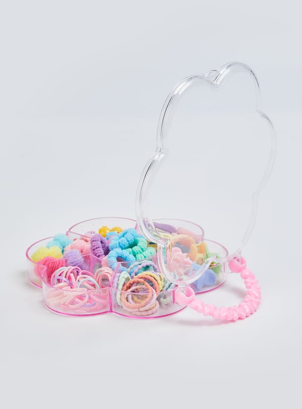 Buy Girls Assorted Hair Accessories With Flower Box Online At Just Rs 2990 1000013590160