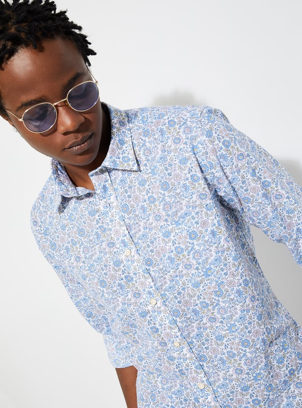 Buy Men Regular Fit Printed Casual Shirt Online at just Rs. 999.0 ...