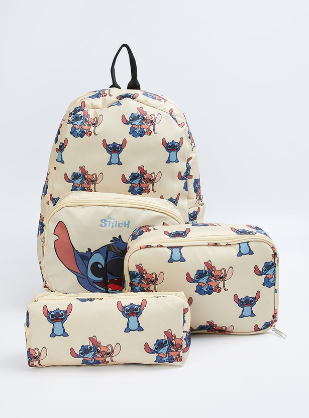 Buy Kids Stitch Printed Bag Set Online at just Rs. 999.0 ...