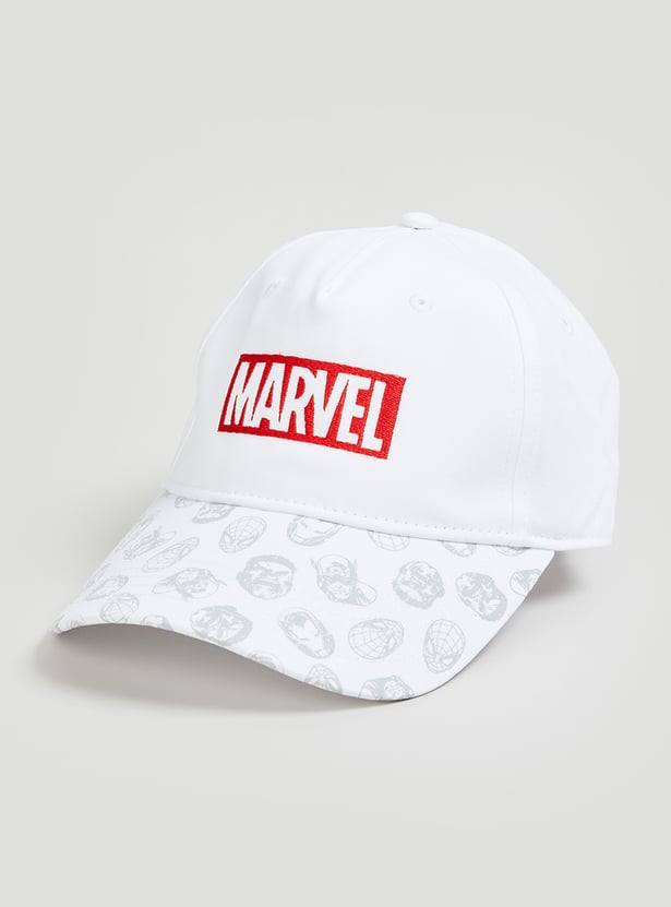 Buy Men Marvel Embroidered Baseball Cap Online at just Rs. 599.0 ...